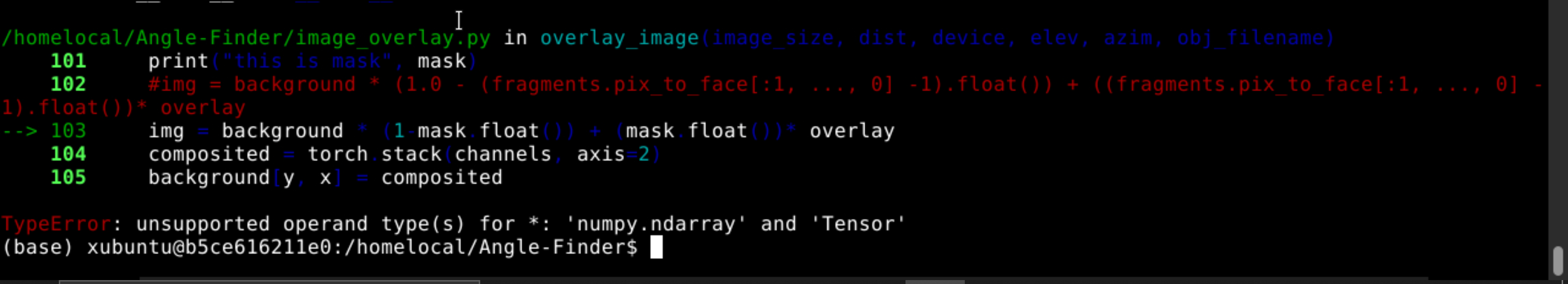Overlay the 3D Model (.obj file) on top of a jpeg image · Issue #1164 ...