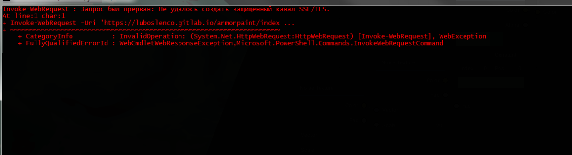 ArmorPaint updating error (TLS/SSL) · Issue #805 · armory3d/armortools · GitHub