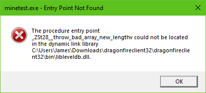 Missing dlls(or something in one) on windows build · Issue #55 · dragonfireclient ...