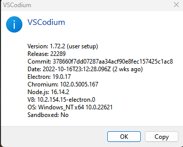 Startup blue borders · Issue #1247 · VSCodium/vscodium · GitHub