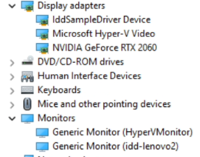hyper-v gpu-p and compatibility with iddSampleDriver - moonlight/sunshine · Issue #14 · Nonary ...