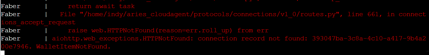 OpenAPI demo accept-request error can't connect to host ip · Issue #1399 · openwallet-foundation ...