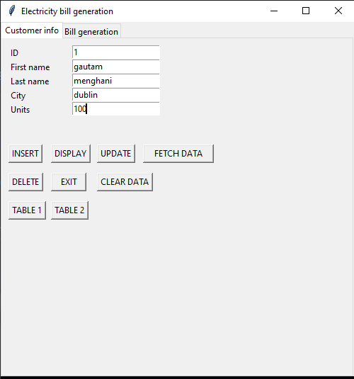 GitHub - gautammenghani/electricity-bill-generation