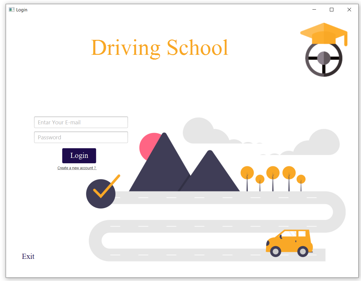GitHub - MohammadHalaweh7/Driving-school-desktop-app