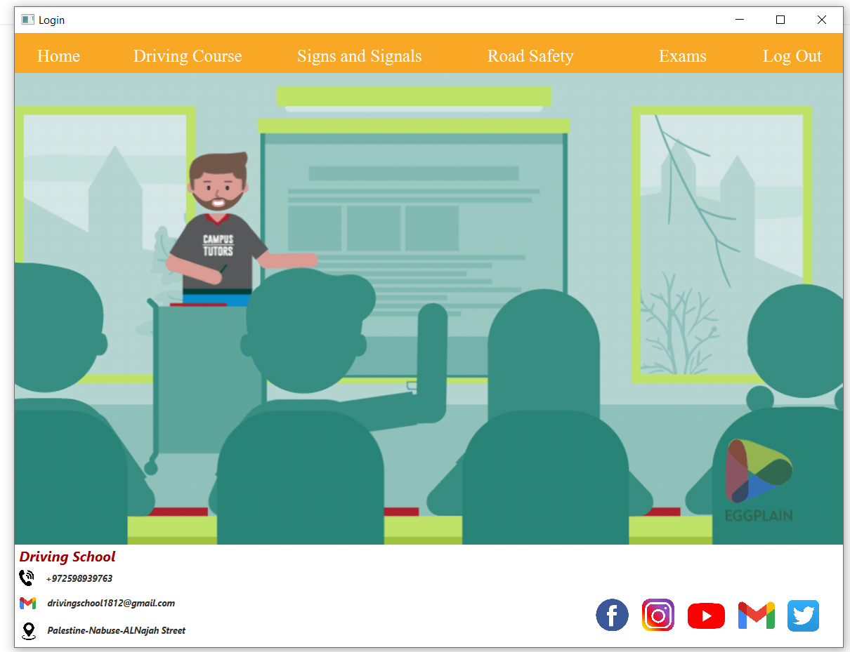 GitHub - MohammadHalaweh7/Driving-school-desktop-app