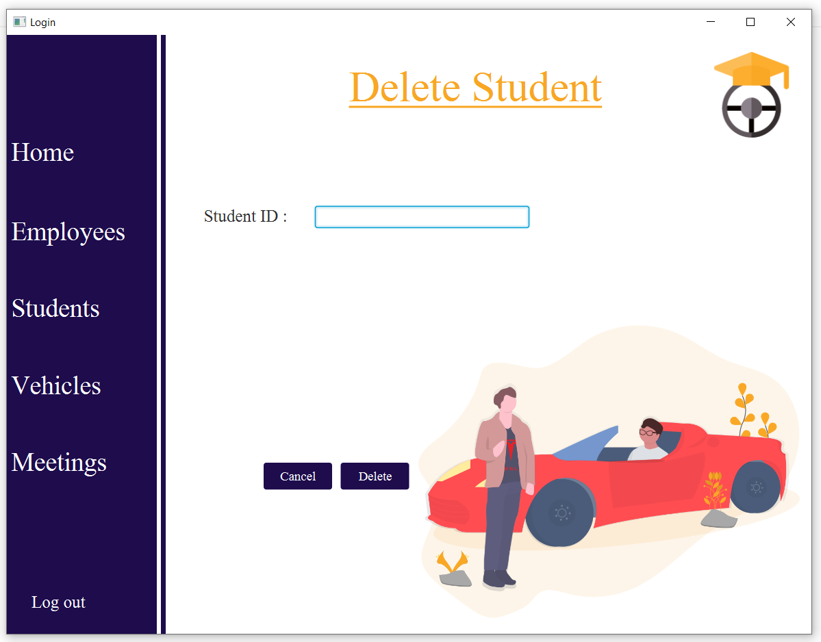 GitHub - MohammadHalaweh7/Driving-school-desktop-app