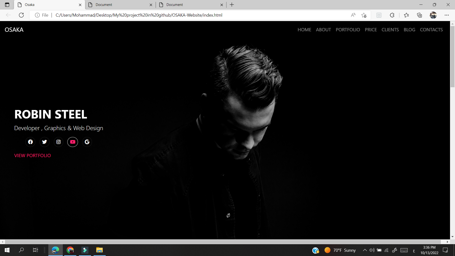 GitHub - MohammadHalaweh7/OSAKA-Website