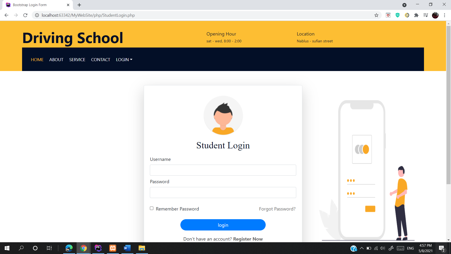 GitHub - MohammadHalaweh7/Driving-School-Website
