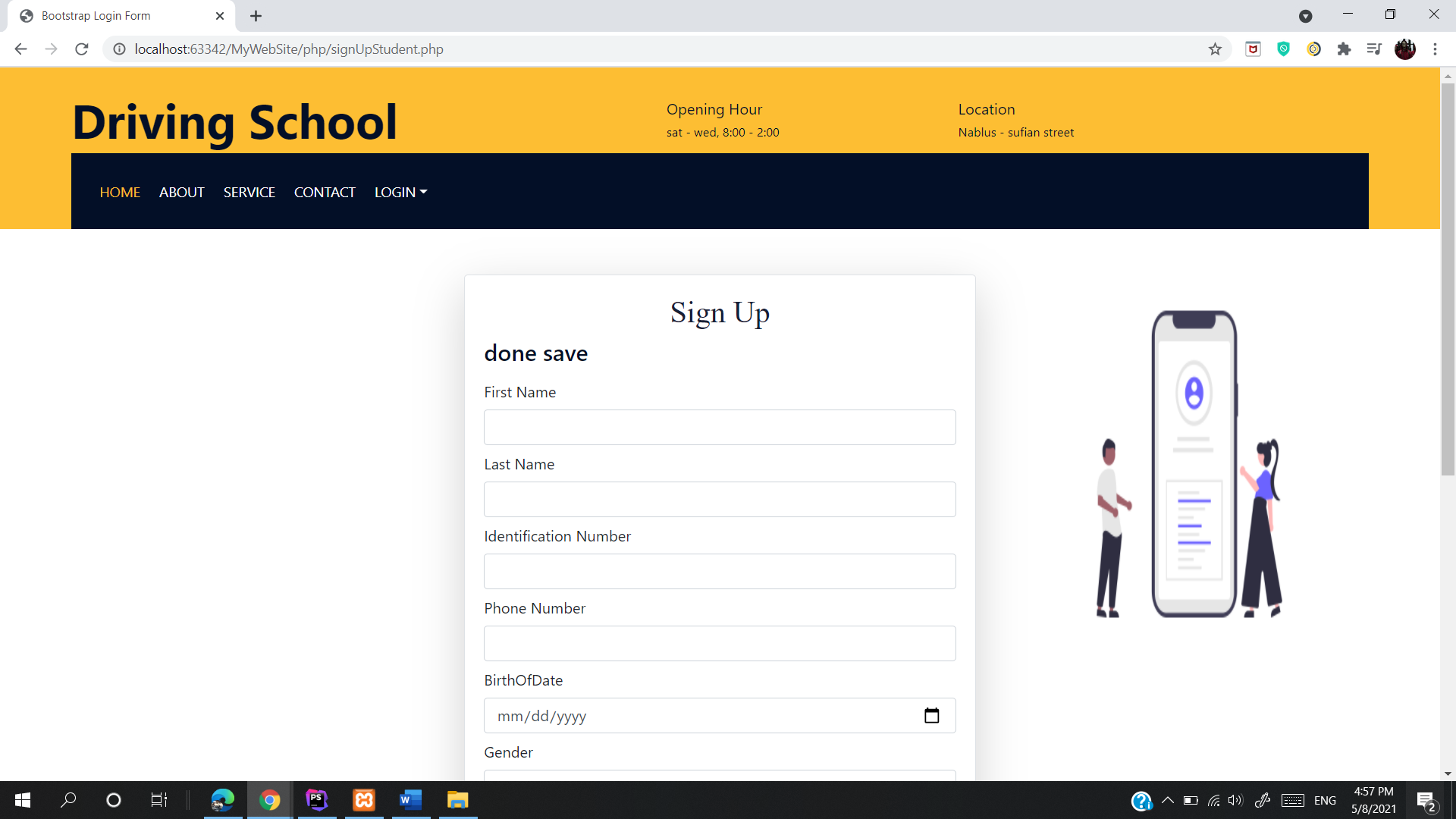 GitHub - MohammadHalaweh7/Driving-School-Website
