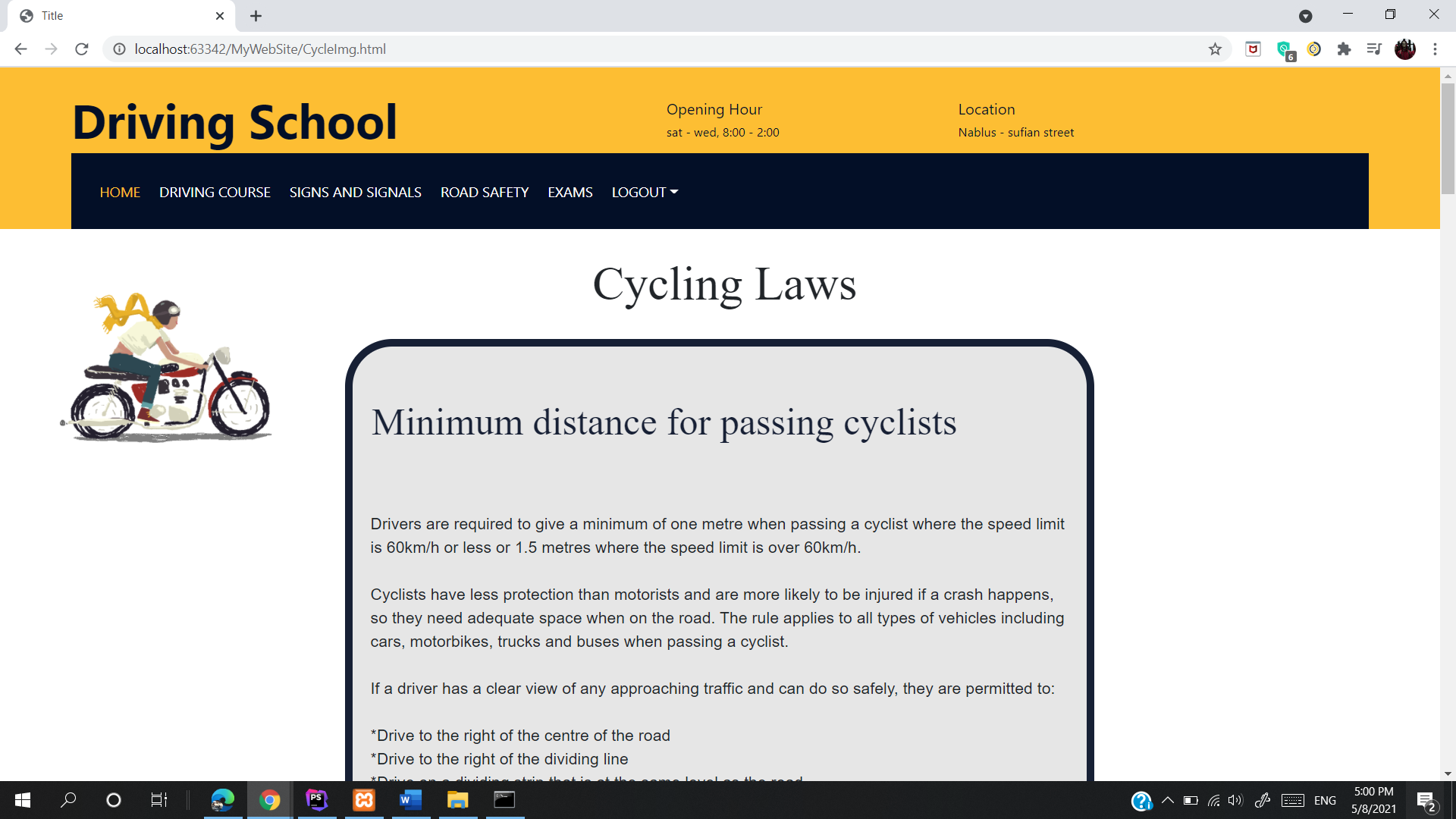 GitHub - MohammadHalaweh7/Driving-School-Website