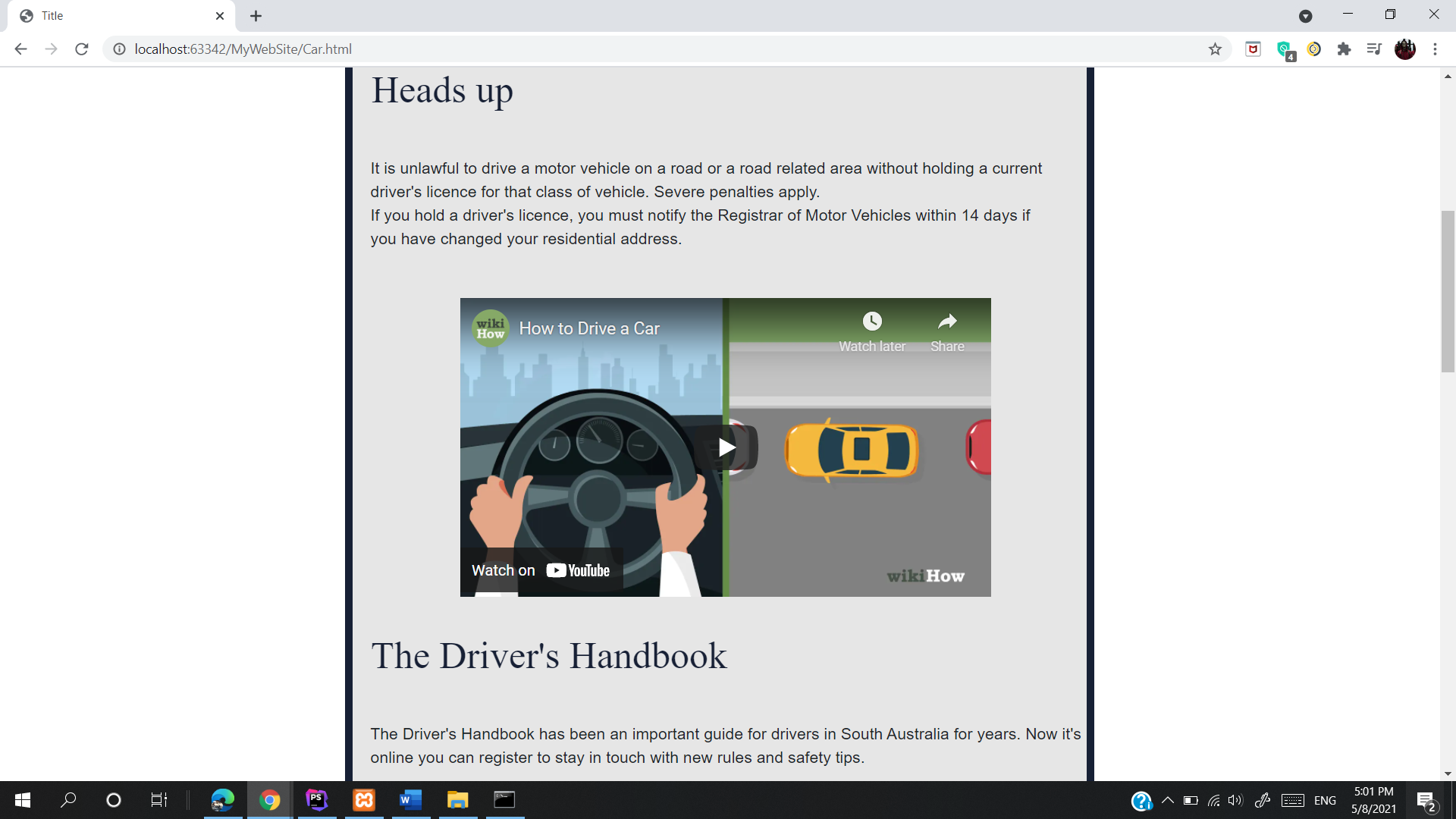 GitHub - MohammadHalaweh7/Driving-School-Website