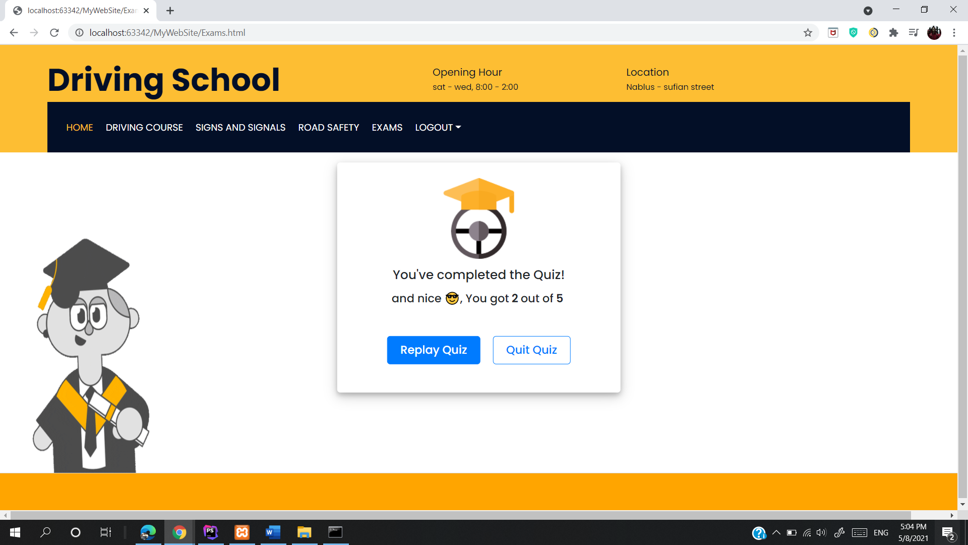 GitHub - MohammadHalaweh7/Driving-School-Website