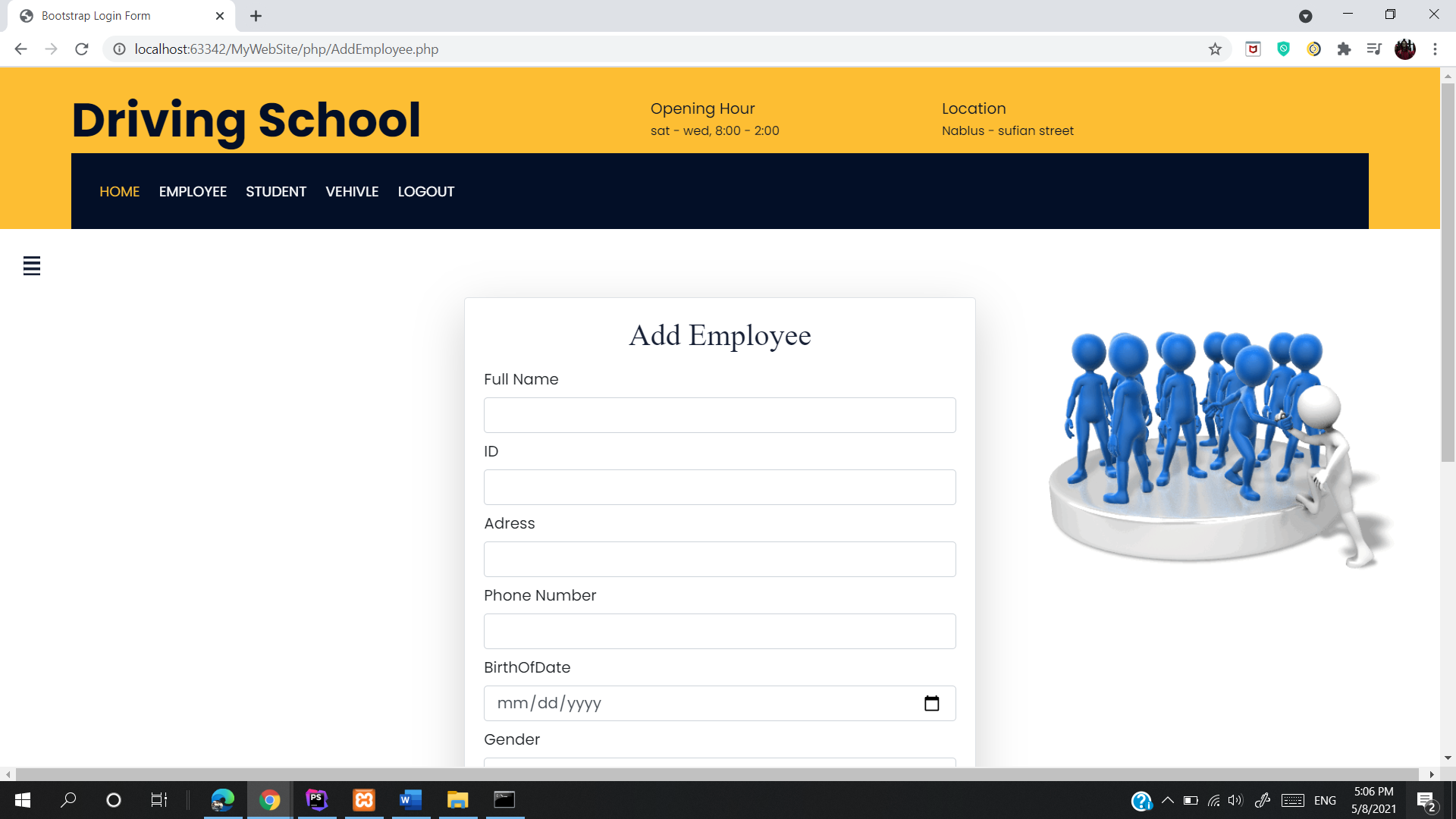 GitHub - MohammadHalaweh7/Driving-School-Website