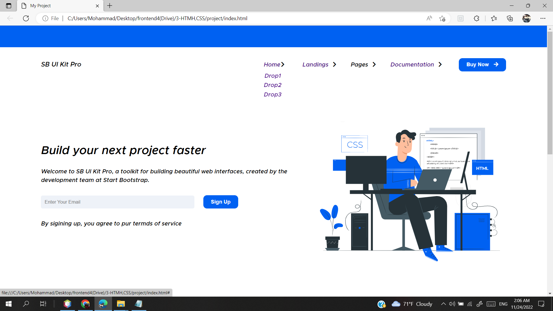GitHub - MohammadHalaweh7/Html5_Css3_Website
