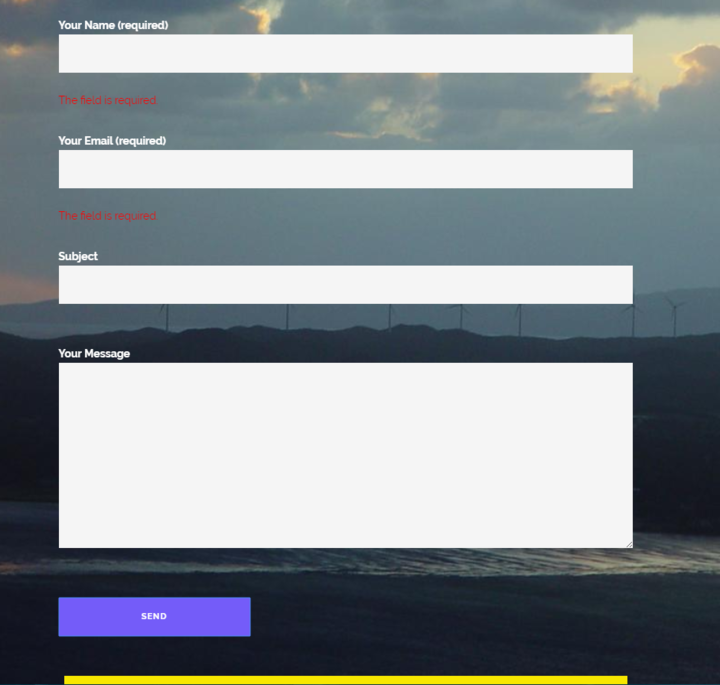 White space above Contact Form Section · Issue #211 · ColorlibHQ/shapely · GitHub