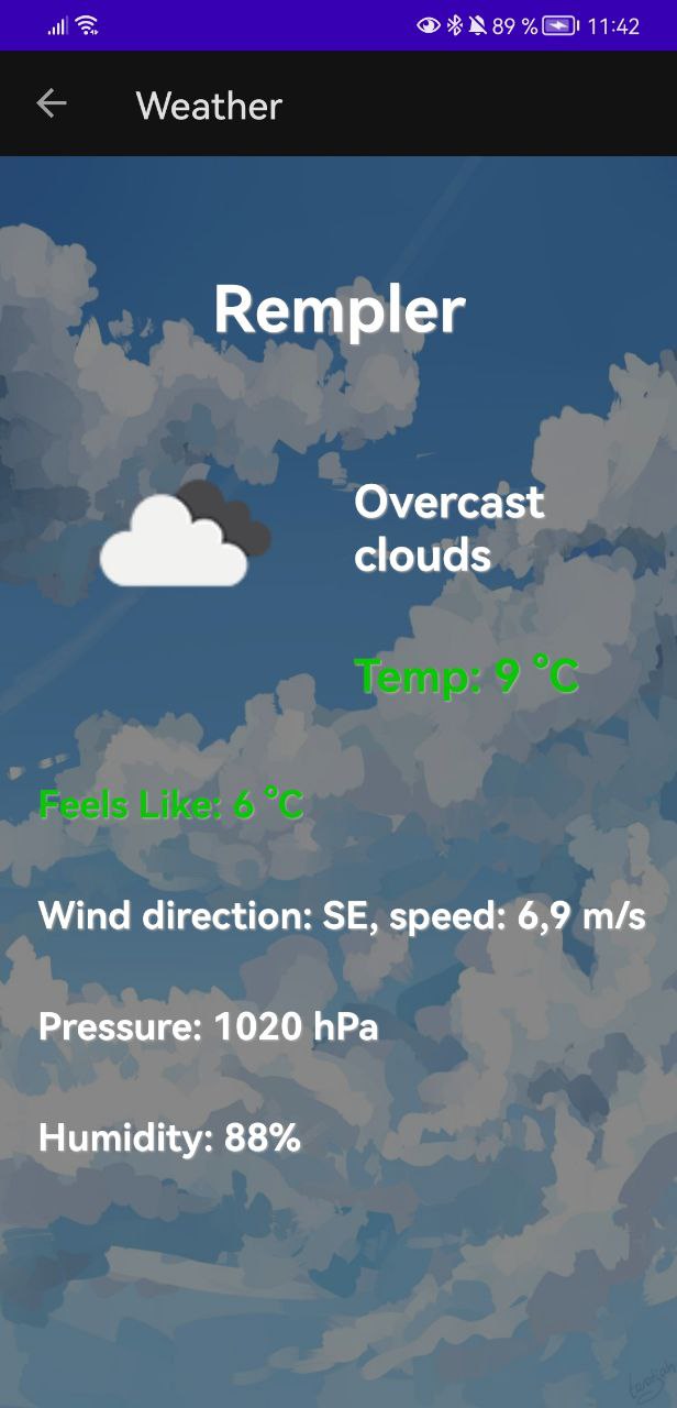 GitHub - Elizav555/Weather_App: My first MVVM client-server app. Fourth semester in ITIS