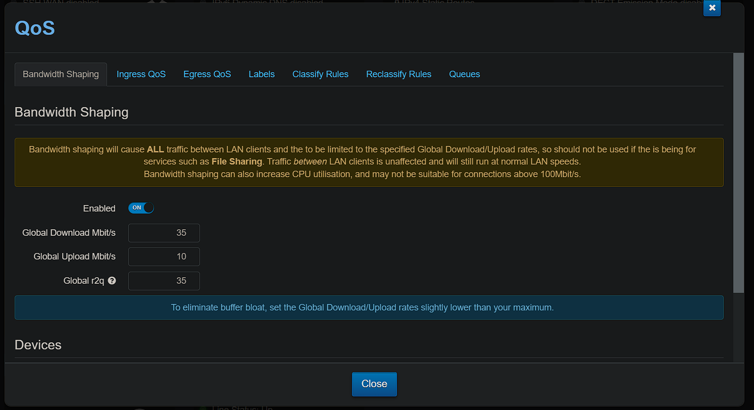 QoS Bandwidth Shaping not working · Issue #108 · seud0nym/tch-gui-unhide · GitHub