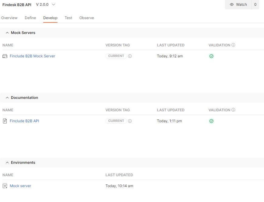 If only a description in the API spec is changed, document validation ...