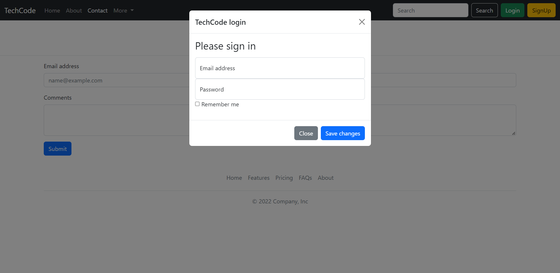 GitHub - Vivek16-ops/TechCode-Website: This is demo bussiness website ... It is partial function ...