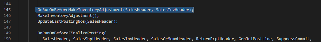 [Event Request] Codeunit 80 Sales Post - OnRunOnBeforeMakeInventoryAdjustment · Issue #10975 ...