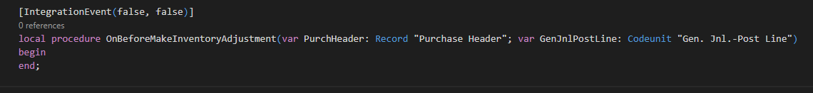 [Event Request] Codeunit 90 Purchase Post - OnBeforeMakeInventoryAdjustment · Issue #10978 ...