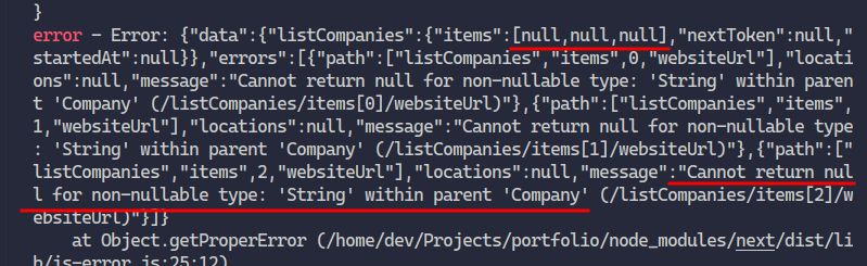 A sync error has occurred in this model. · Issue #474 · aws-amplify/amplify-studio · GitHub