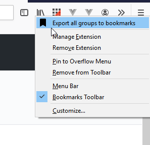 AGAIN: "Unknown Error: OP failed unrelated to DB" · Issue #358 · Drive4ik/simple-tab-groups · GitHub