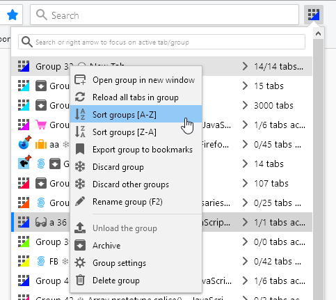 Sort group name · Issue #638 · Drive4ik/simple-tab-groups · GitHub