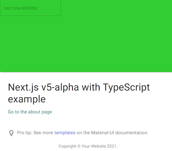 Mui Componentsstyle Flickering Out Of In Production Mode Nextjs · Issue 26640 · Mui 