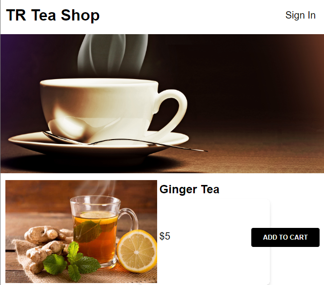 GitHub - horatioDev/Tea-shop