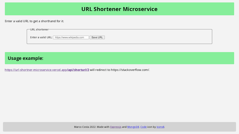 GitHub - marcocosta1618/urlShortener-microservice: A url shortener ...