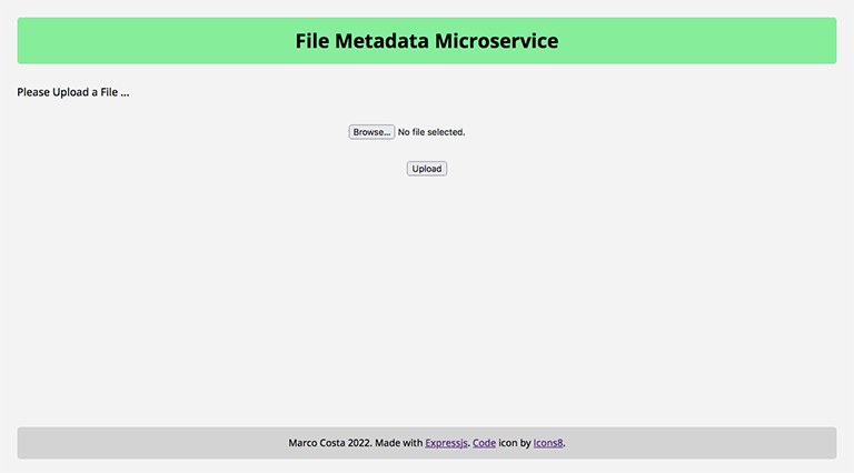 GitHub - marcocosta1618/file-metadata-microservice: A file metadata microservice