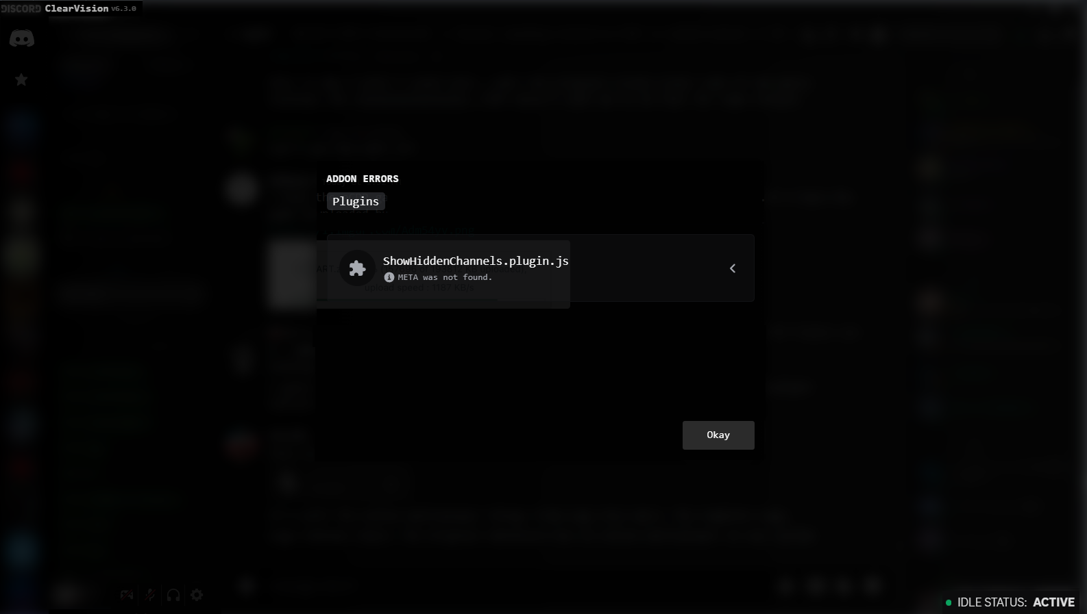 META was not found error · Issue #108 · JustOptimize/ShowHiddenChannels ...
