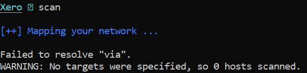 Failed to resolve "via" · Issue #149 · LionSec/xerosploit · GitHub