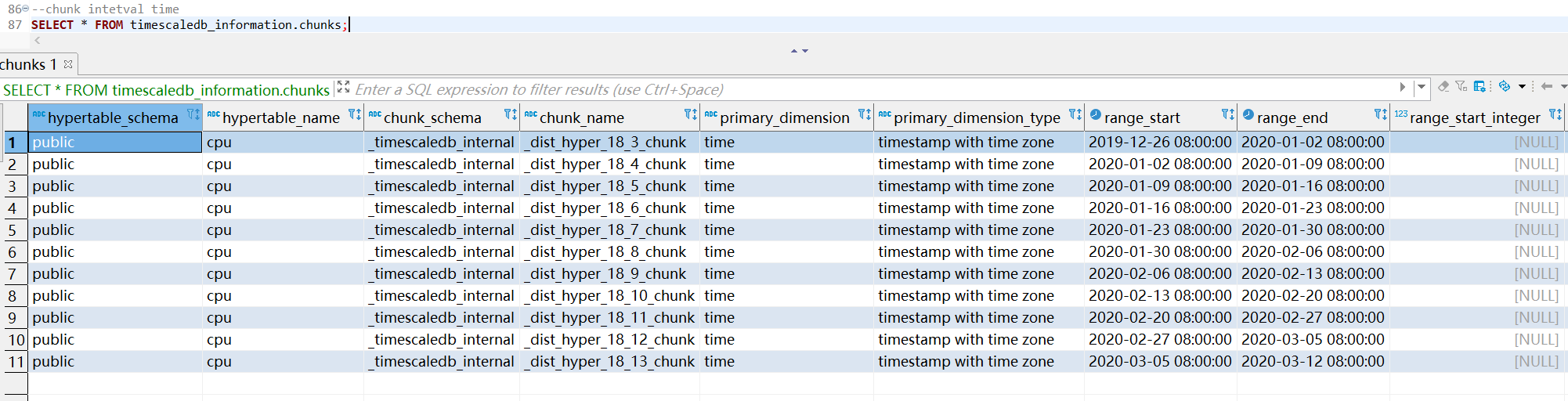 Make Hypertableapproximaterowcount Just Return Row Count · Issue