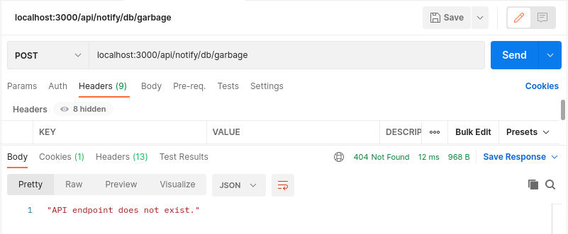 Notify endpoint will always return 200 even if the tables don't exist · Issue #25627 · metabase ...