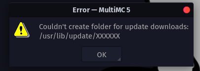 can't update multiMC · Issue #4620 · MultiMC/Launcher · GitHub
