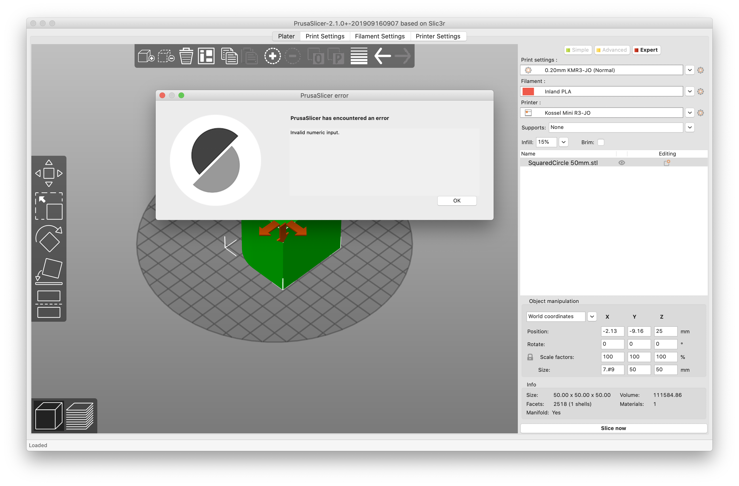 App crashes / hangs when non-numeric characters are typed in numeric fields. · Issue #3201 ...