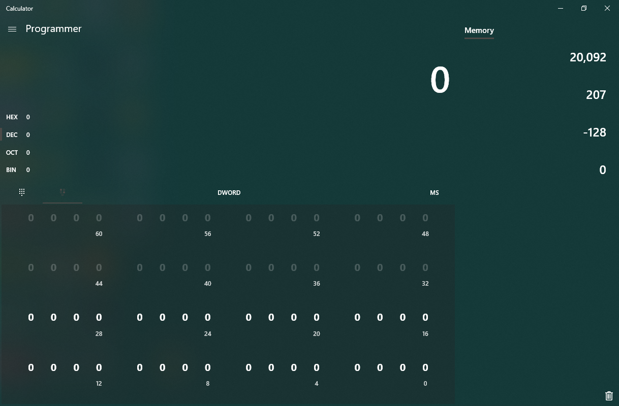 The programmer tab's byte view flickers when switching between byte ...