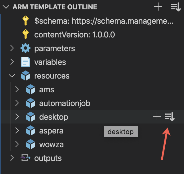 Fit and finish for Insert Item... · Issue #670 · microsoft/vscode-azurearmtools · GitHub
