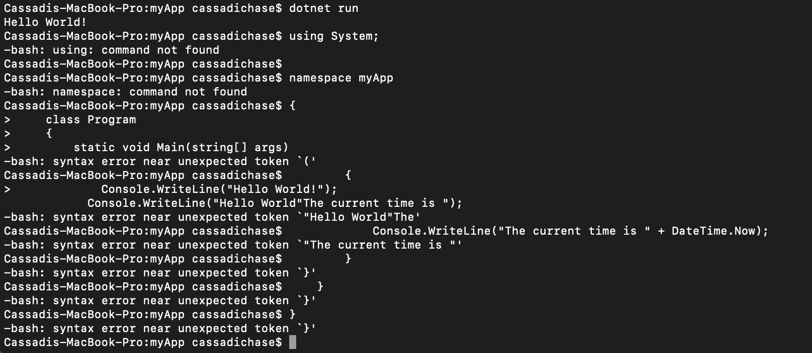 It's coming up as an error · Issue #5905 · dotnet/core · GitHub