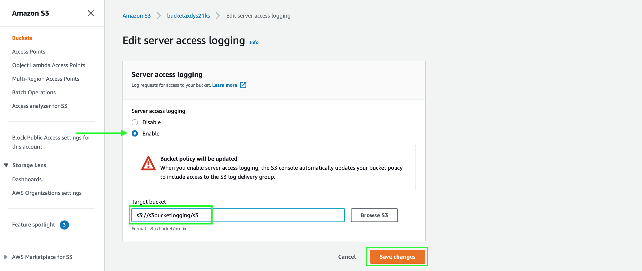 aws/s3-bucket-access-logging.md at main · bettercyber/aws · GitHub