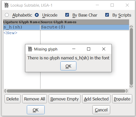 Creating a glyph that substitutes 2 glyphs · Issue #4607 · fontforge ...