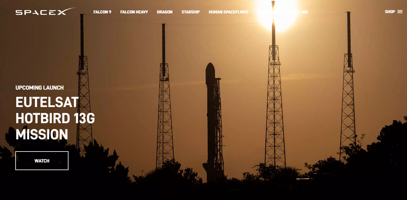 GitHub - EmilianoQuiroz/SpaceX-Clone: Clon del frontend de la pagina web de spaceX
