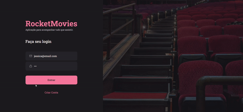 GitHub - jeadamek/rocketMovies_frontend: 🎬Application to save, rate, and manage users' movies.