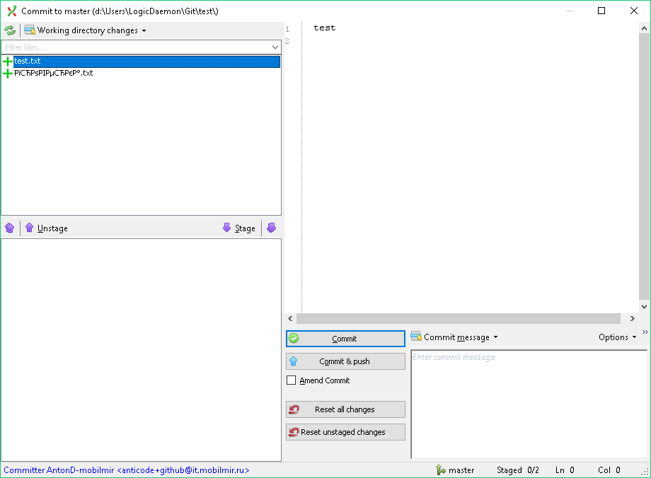 Commit dialogue shows international filenames in incorrect encoding · Issue #5048 ...