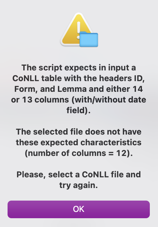 [BUG]: Error with importing CONLL table · Issue #534 · NLP-Suite/NLP-Suite · GitHub