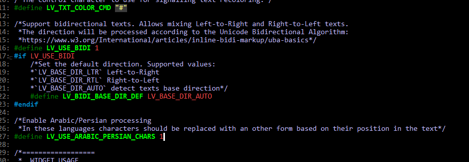 Arabic script processing error. · Issue #4511 · lvgl/lvgl · GitHub