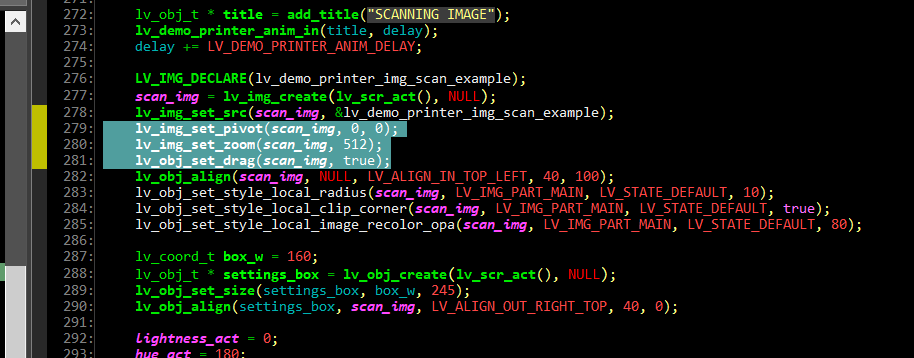 there is a problem with lv_img's click area after transforming. · Issue ...