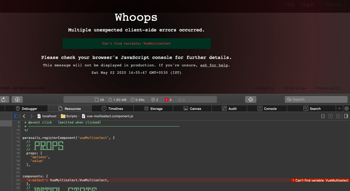 Import Vuejs Component · Issue 4475 · Balderdashysails · Github 